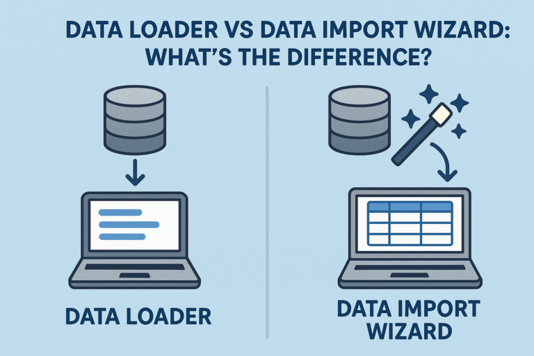 Data Loader vs Data Import Wizard: What's the Difference? - Vortexify Sync