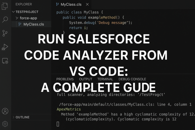 Run Salesforce Code Analyzer from VS Code: A Complete Guide - Vortexify Sync