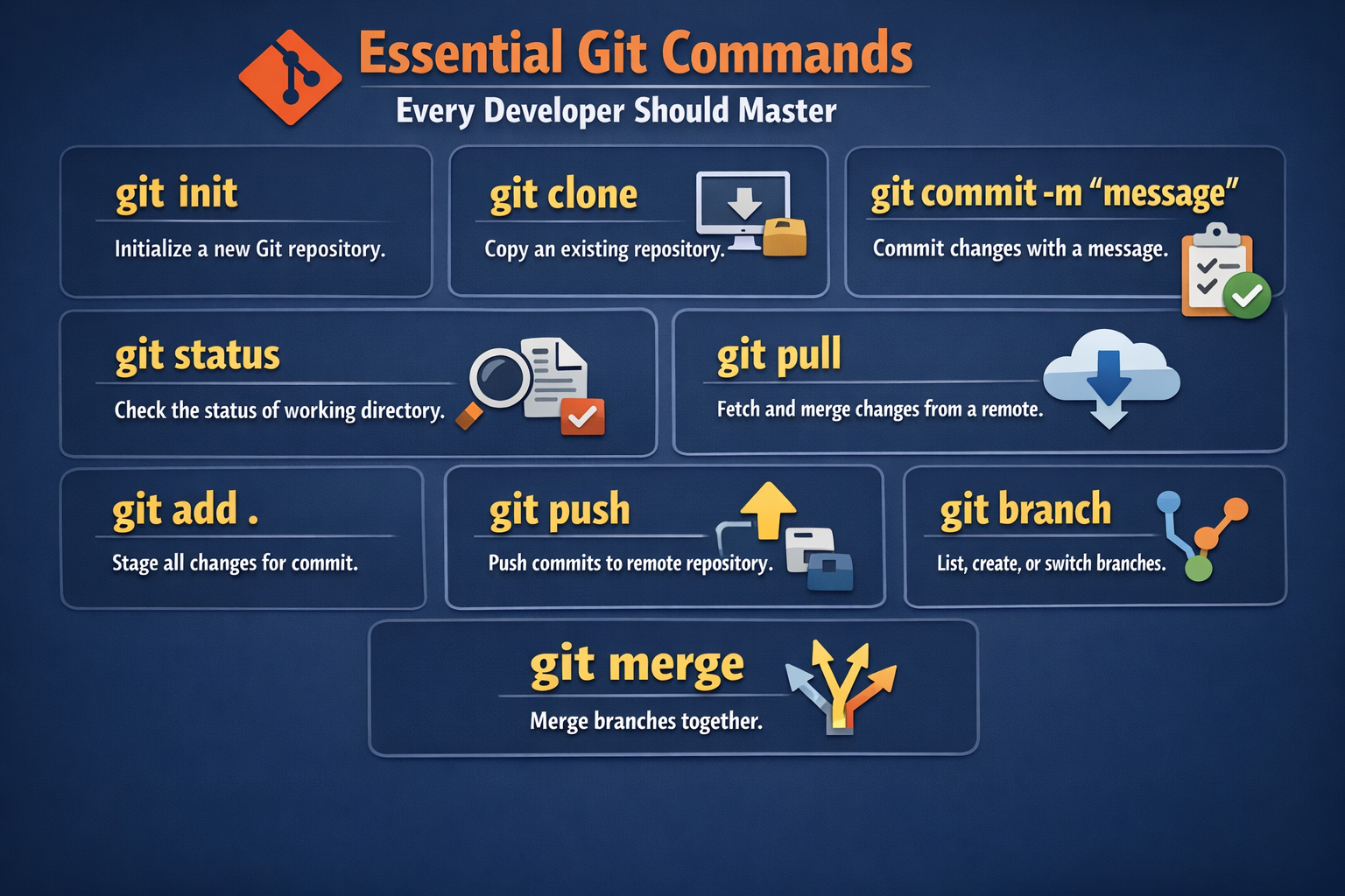 Essential Git Commands Every Developer Should Master - Vortexify Sync