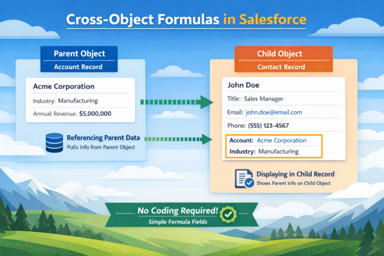 What Are Cross-Object Formulas in Salesforce? - Vortexify Sync